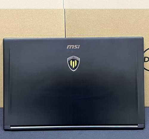 Мощный MSI 4K IPS i7-8850H 32GB 512GB