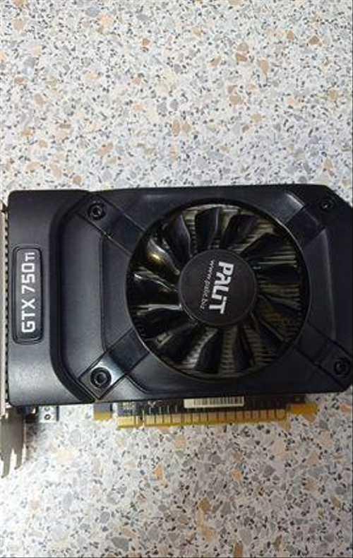 Видеокарта palit GeForce GTX750Ti 2Gb