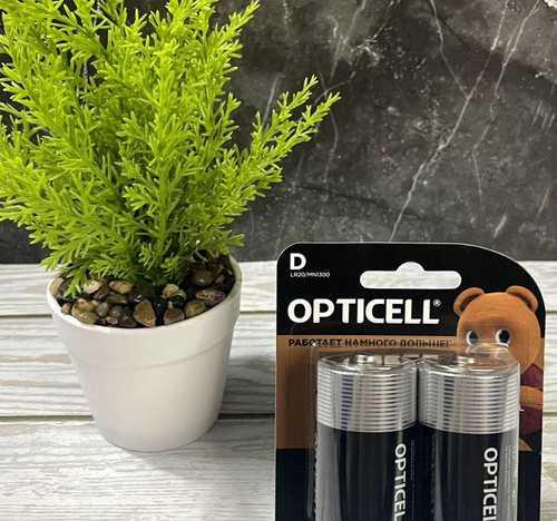 Батарейки Opticell Simply бочёнки (LR20)