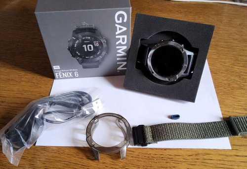 Часы garmin fenix 6x pro