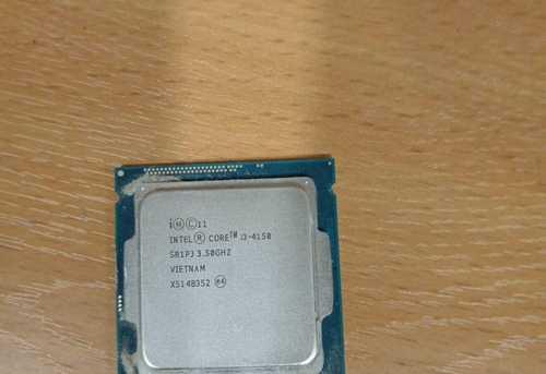 Процессор Intel core i3 4150 рабочий