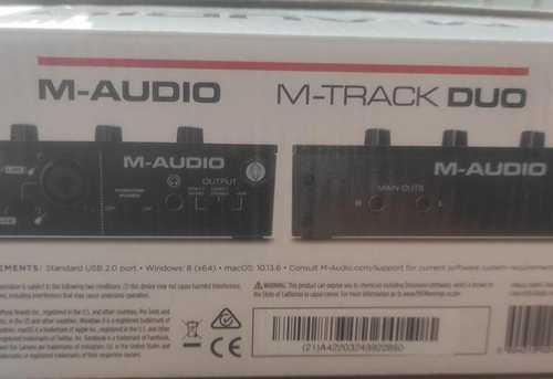 M Audio M-Track duo