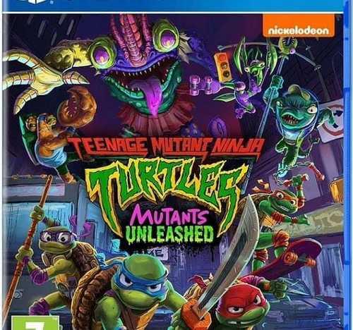 Tmnt Ninja Turtles Mutants Unleashed PS4, англ, бу