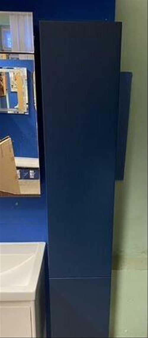 Шкаф колонна подвесной Am.Pm Gem синий