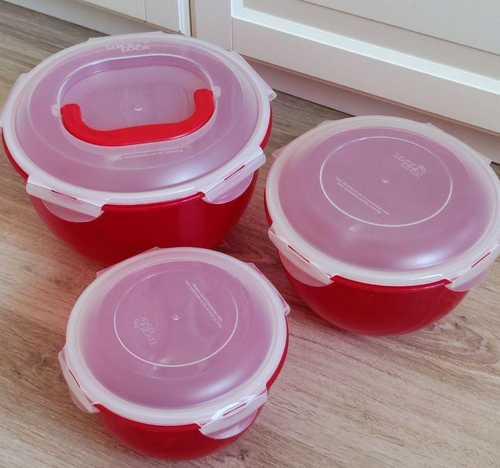 Набор мисок Lock & Lock в духе Tupperware