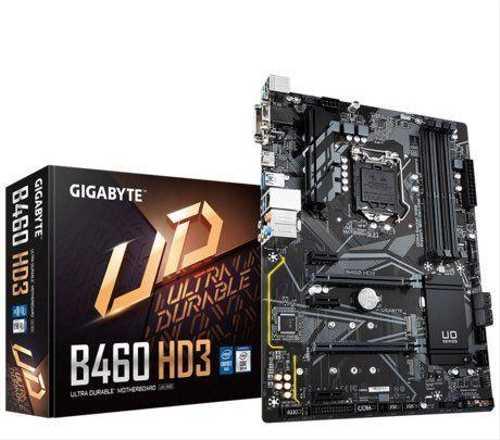 Материнская плата gigabyte b460 hd3