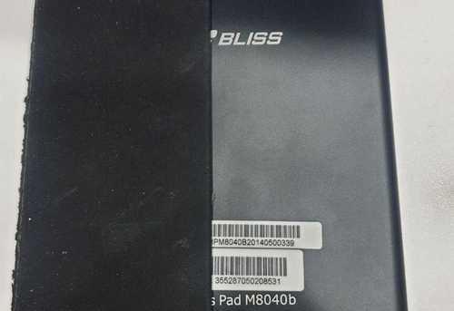 Bliss Pad M8040b,экран,тачскрин,плата,дисплей,акб