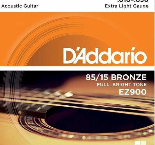 DAddario EZ900 american bronze 85/15 струны для