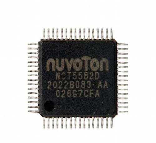 Мультиконтроллер NCT5582D QFP-64 с разбора NCT5582