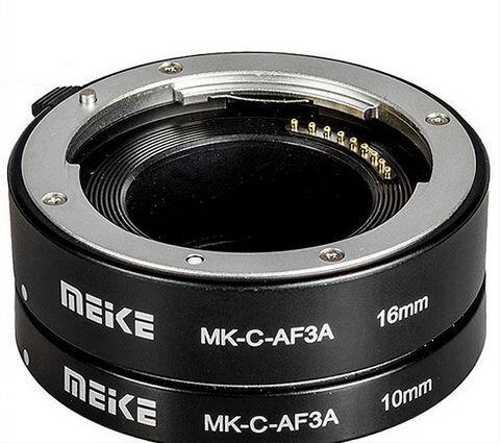 Макрокольца MeiKe для Canon EOS M / M2 с поддержко