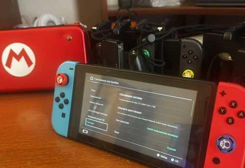 Nintendo switch rev 2 прошитая (Mariko)