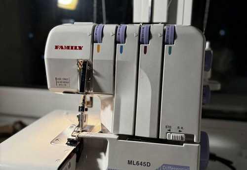 Швейная машина оверлок ML645D