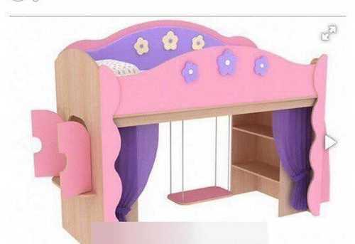 Детская кровать Цветочная фея