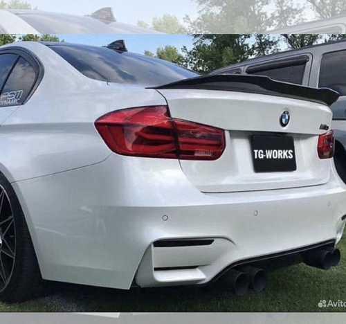 Спойлер крышки багажника BMW F30