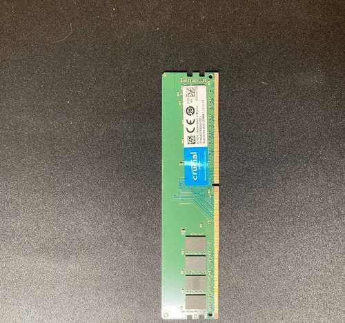 Оперативная память DDR4 8gb Crucial 2666