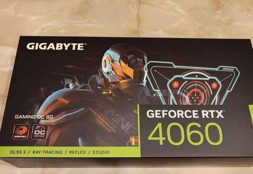 Новая gigabyte GeForce RTX 4060