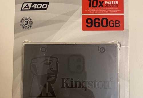 SSD накопитель Kingston A400 2.5" 960 гб