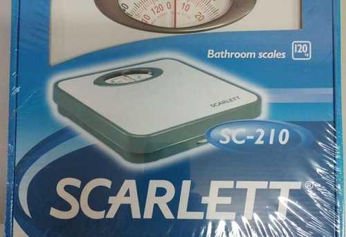 Весы напольные механические Scarlett SC-210