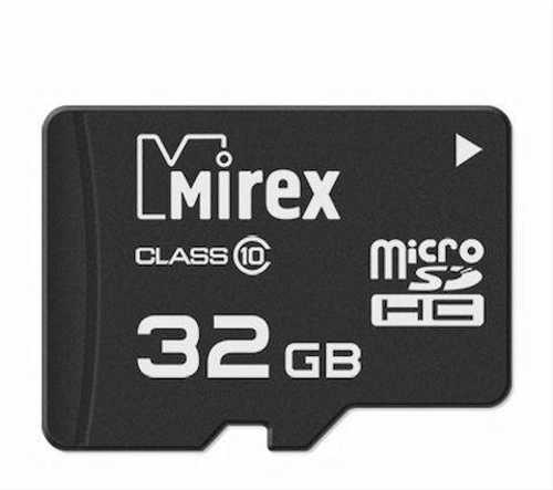 Флеш карта Micro SD Mirex 32 Gb