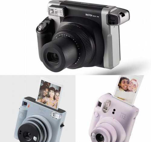 Аренда instax всех размеров (mini, square, wide)