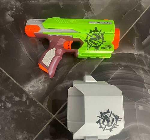 Бластер nerf zombie