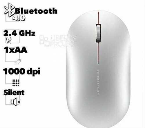 Мышь беспроводная Xiaomi Mi Fashion Mouse серая