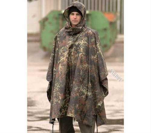 Пончо-Тент США, flecktarn, Mil-Tec