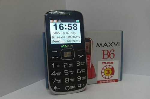 Телефон maxvi B6 (юш21)