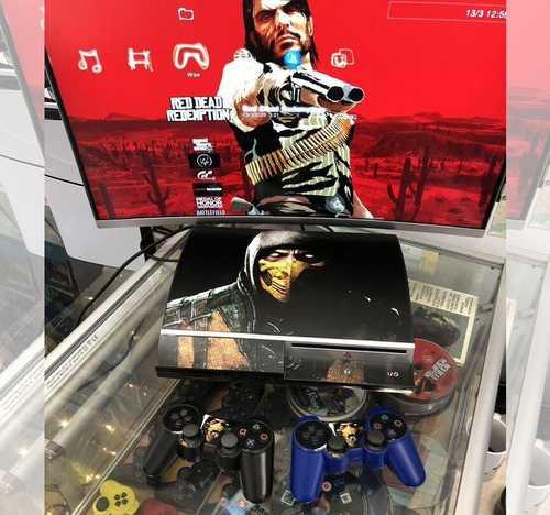 Ps3, 640 гб. 100 игр, 2 геймпада