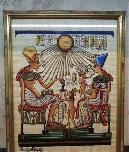 Картины в багете под стеклом Египет