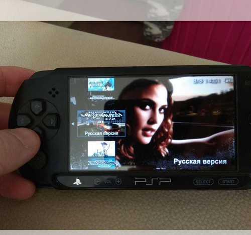 Sony PSP e1004 street,прошита с играми, 32 гб