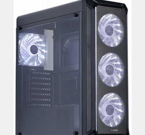 Корпус zalman i3 (черный)   4 вентилятора