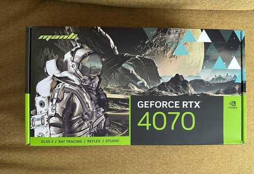 Видеокарта Manli geforce RTX 4070 12 Gb