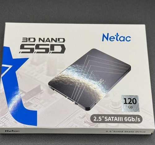 3D nano SSD Netac 2.5” sataiii 6gb/s 120gb