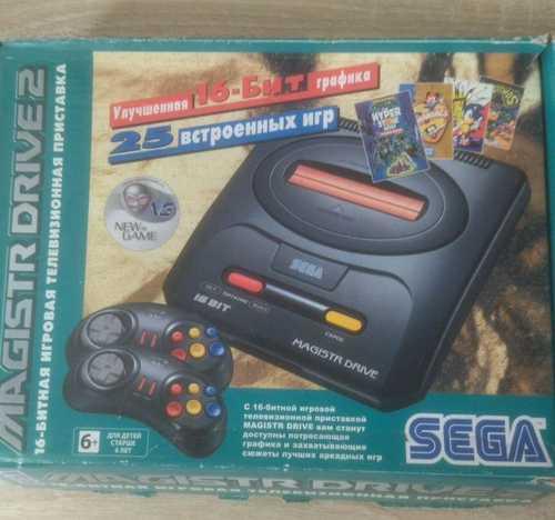 Sega mega drive 2 приставка