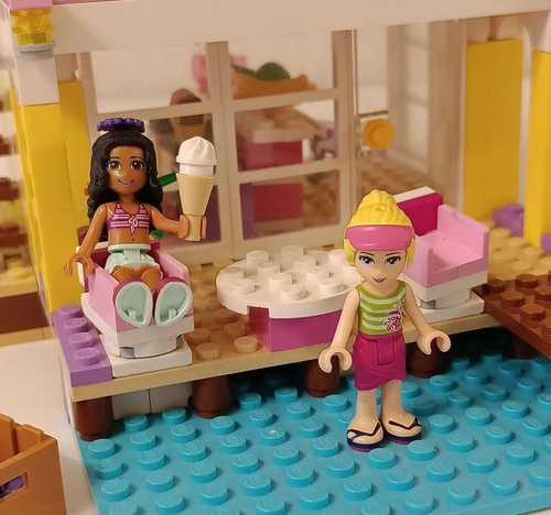 Конструктор lego Friends Пляжный домик Стефани