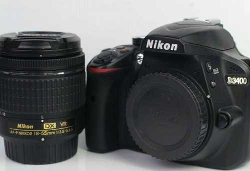Nikon D3400 Kit AF-P 18-55mm f/3.5-5.6G