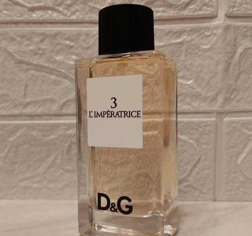 Dolce gabbana 3 l imperatrice 100 мл