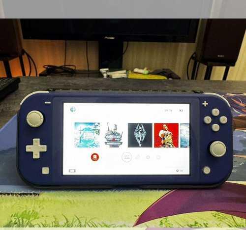 Nintendo switch lite прошитая 256gb