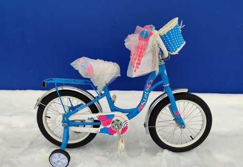 Велосипед детский 16 stels jolly синий