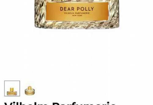 Dear polly Vilhelm Parfumerie