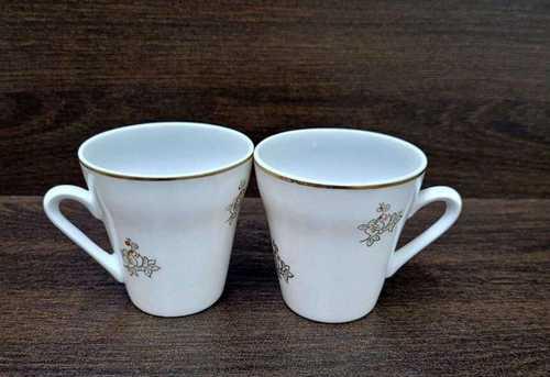 Чашки кофейные фарфор 2 шт (#445)