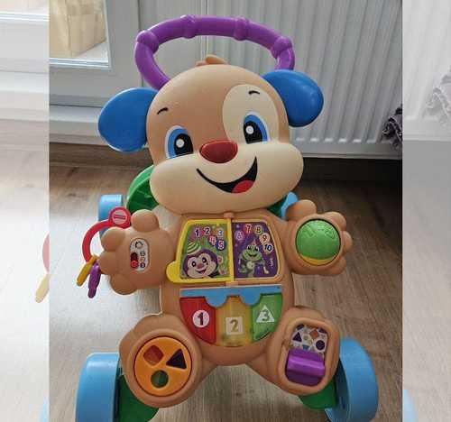 Ходунки каталка детские fisher price