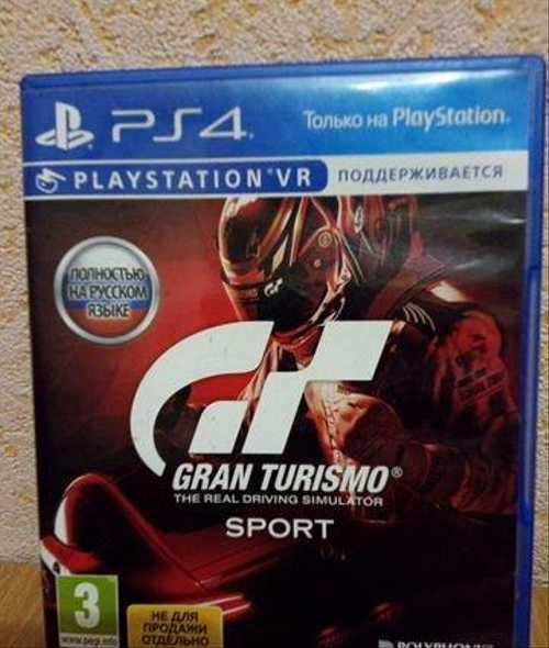 Gran Turismo Sport PS4 игра