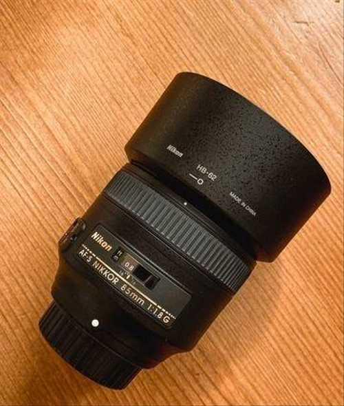 Объектив Nikon 85mm f 1.8 G - Новый