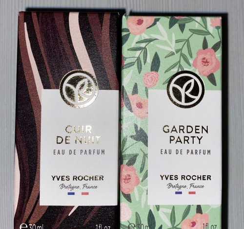 Парфюмерия ив роше Garden Party/Cuir de Nuit