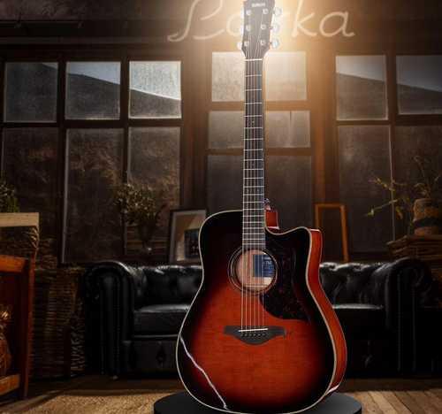 Электроакустическая гитара Yamaha A3M ARE TBS