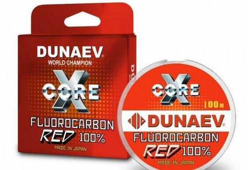 Леска Dunaev Fluorocarbon Red 100м