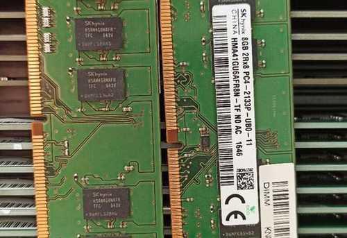 Память для пк DDR4 AMD и др. 8Gb 2133, 2400 MHz