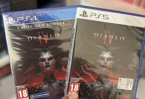 Diablo 4 ps4/ps5 новый диск
